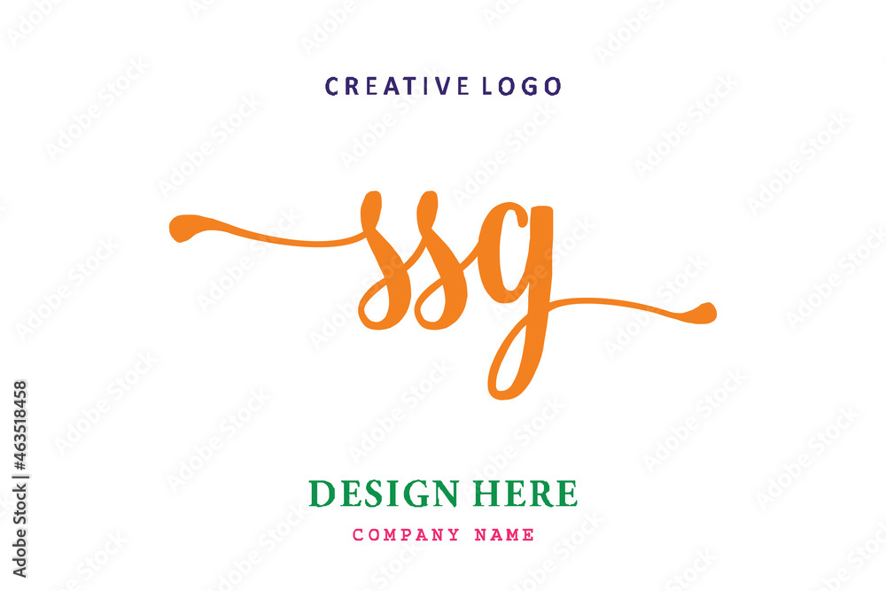 SSG lettering logo is simple, easy to understand and authoritative ...