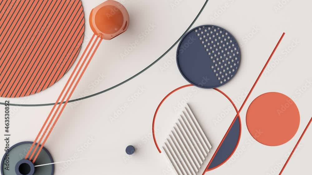 abstract geometric pattern that are arranged with geometric shapes in ...