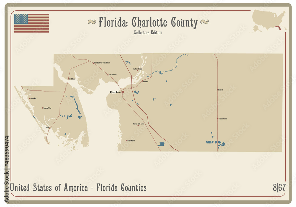 Charlotte Map Of Florida
