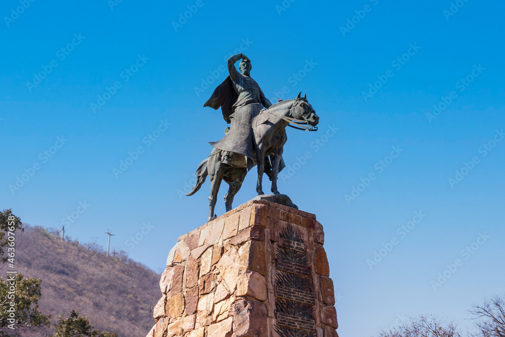 Poster Statue of General Martin Miguel de Guemes in Salta, Argentina ...