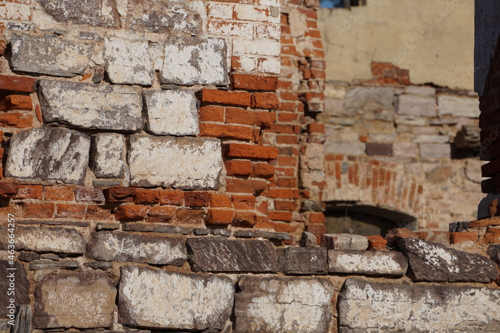 An old, abandoned, crumbling house. In the last century it was the home ...