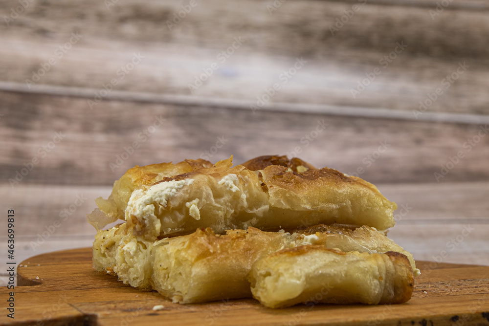 Mantije ( manti ) - Balkan cuisine filled pastry with chicken meat and ...