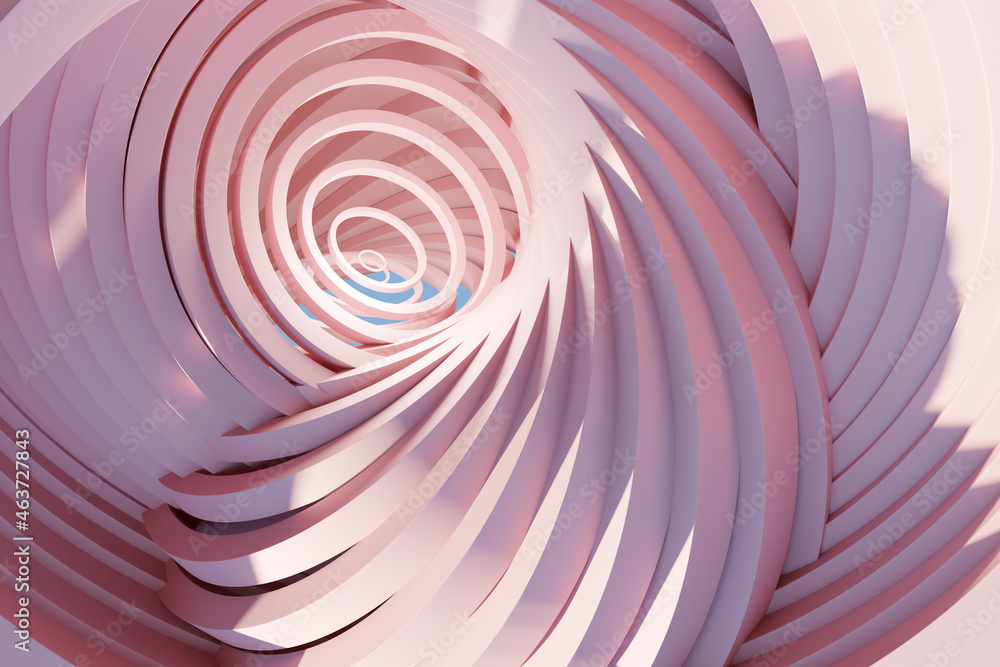 Pink Swirl Stock Photo | Adobe Stock