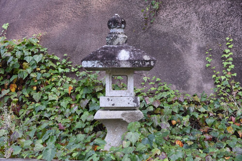 Stone lanterns are one of the traditional lighting fixtures in East ...