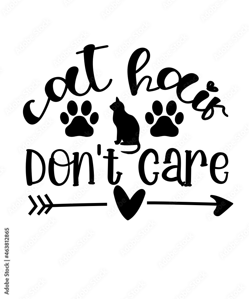 Cat SVG Bundle, Cat Playing Clip Art, Cat Poses Stretching Svg, Kitten ...