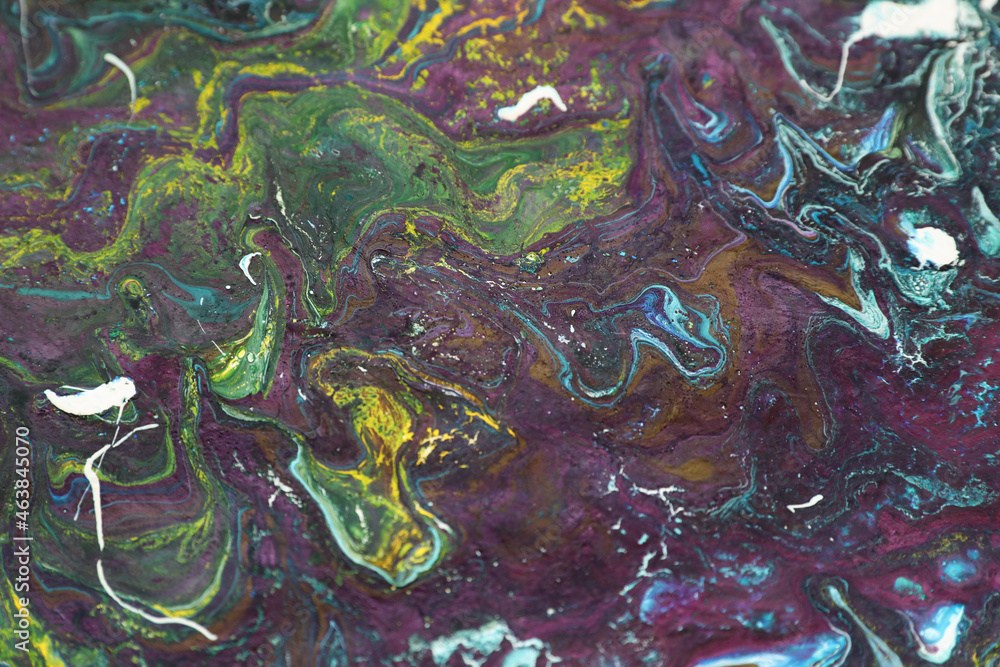 Liquid marble paint background. Liquid painting abstract texture. A ...