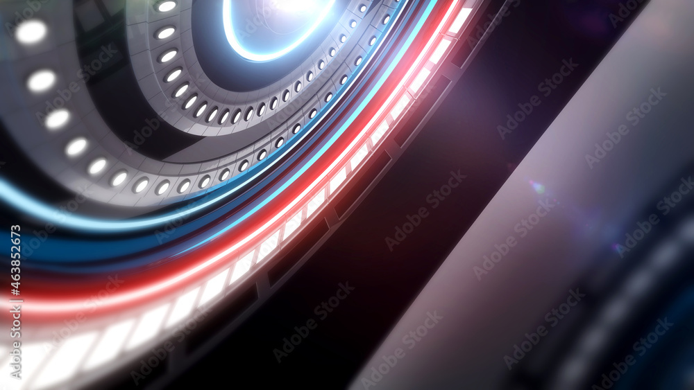 Abstract technical background. Hi tech backdrop. Abstract cyber 3D ...