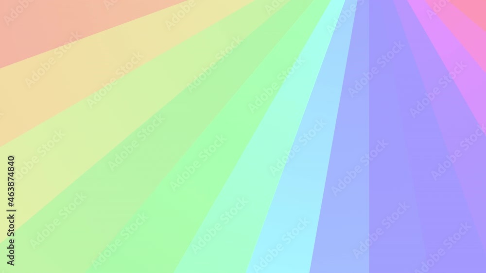 Animated abstract loop background. Simple rotating rainbow colors ...