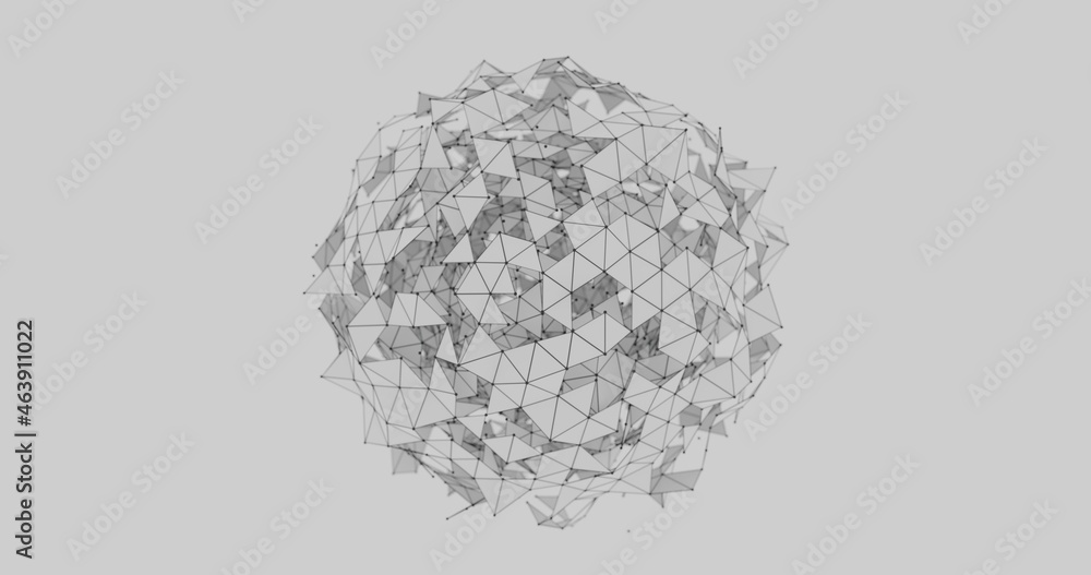 3d wireframe render Stock Illustration | Adobe Stock