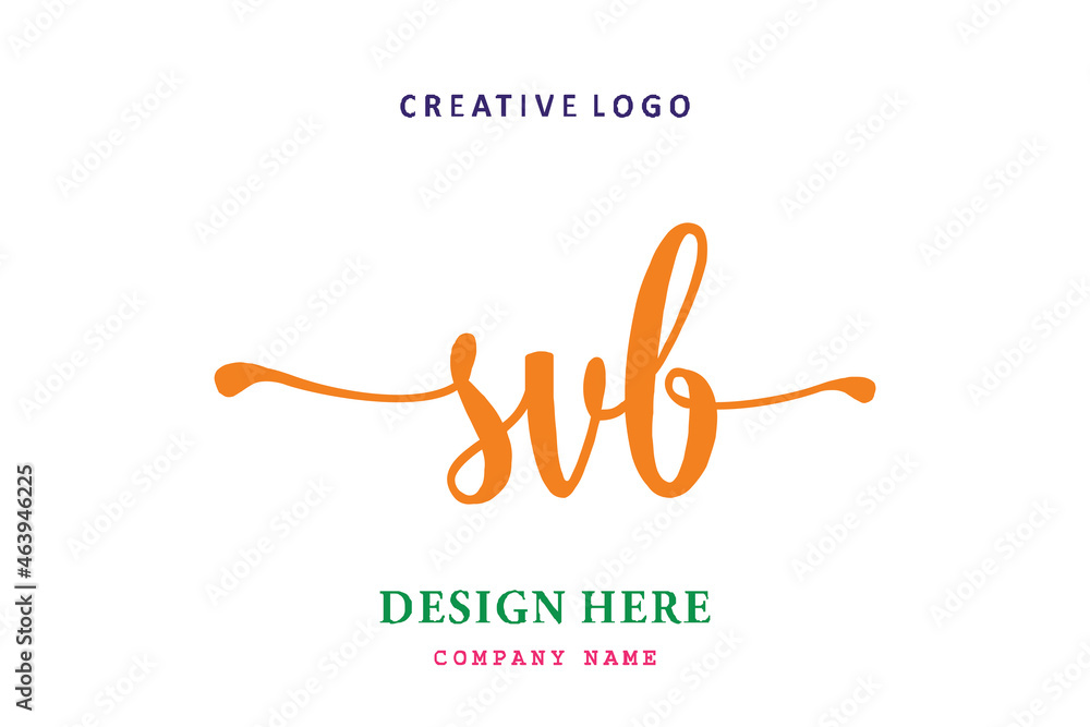 SVB lettering logo is simple, easy to understand and authoritative ...