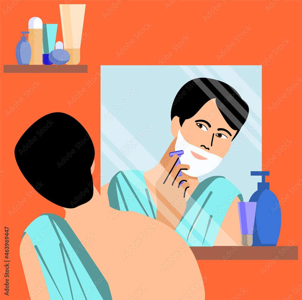 Cartoon Shaving Cream