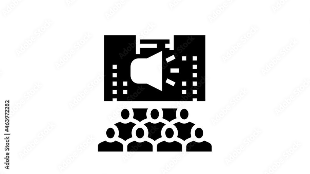 cpr cardiopulmonary resuscitation animated glyph icon. cpr ...