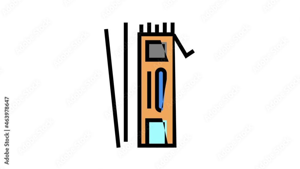 electrodes for welding animated color icon. electrodes for welding sign ...