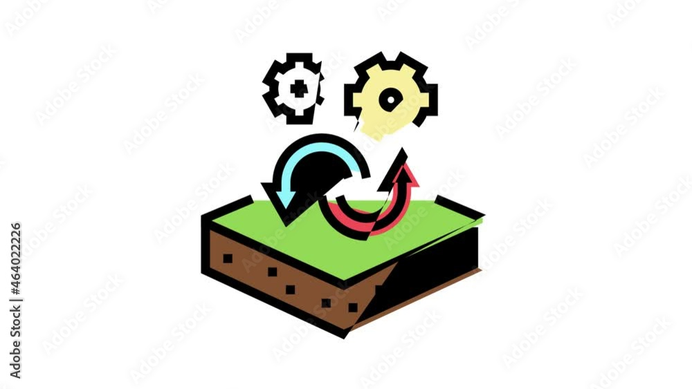 transfer to another purpose of premises animated color icon. transfer ...