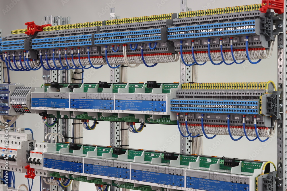 Foto de 3-level pass-through terminals TE(ENTRELEC, ABB) and Lutron ...