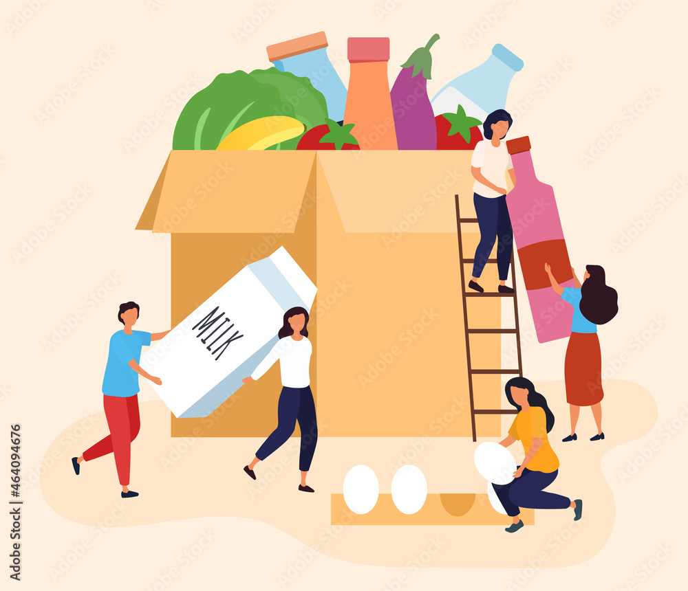 Caring For Others Cartoon