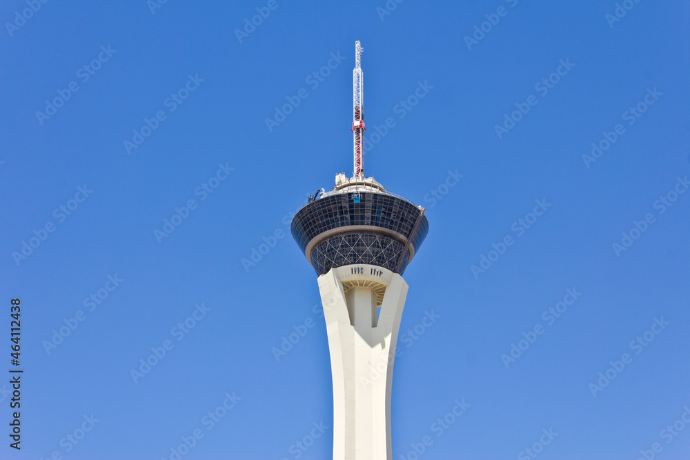 Stratosphere Tower, the tallest freestanding observation tower in the ...