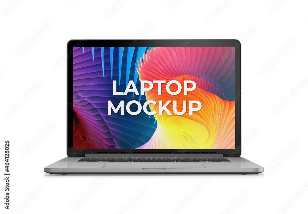 Laptop Mockup Stock Template | Adobe Stock