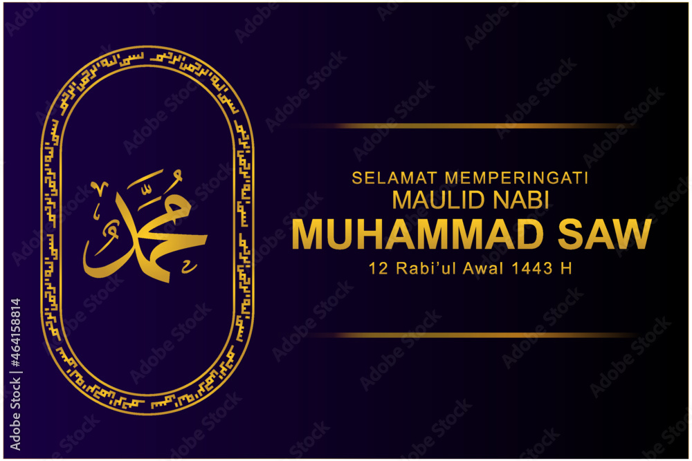 Congratulations on commemorating the prophet Muhammad's birthday ...