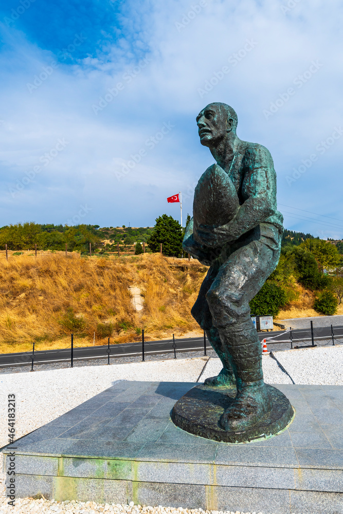 Canakkale,Turkey - September 13, 2021 : Seyit Onbasi was a First World ...