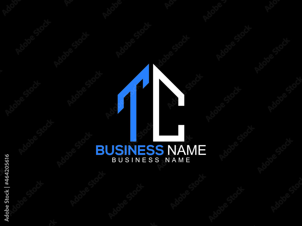 Colorful TC Logo, Creative TC t c Logo Letter Vector For Your Brand or ...