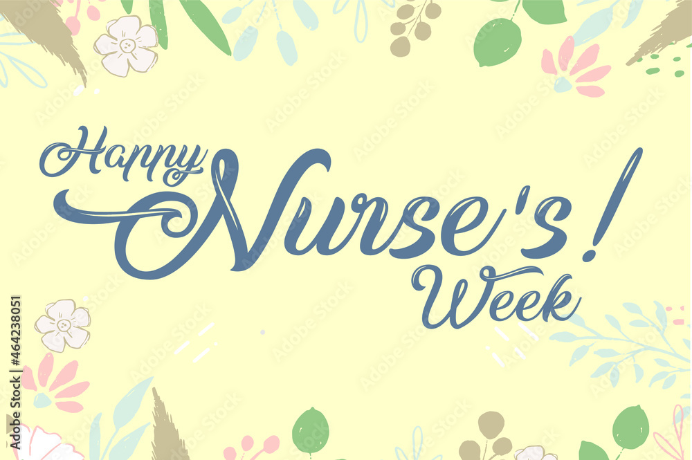 Nurses Day, Happy Nurses Week Stock Vector | Adobe Stock