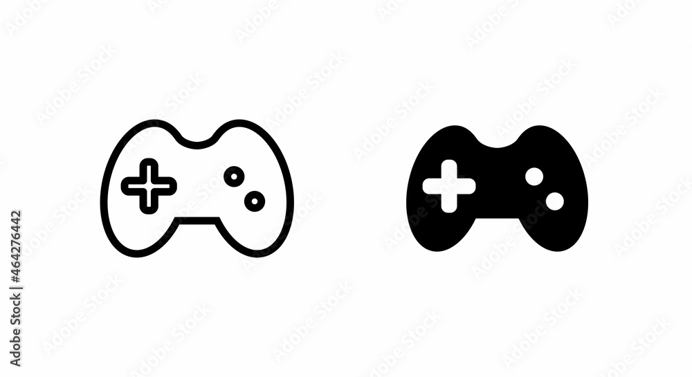Gaming Symbol - Stream Games - Wireless Controller Icon, Gamepad icons ...