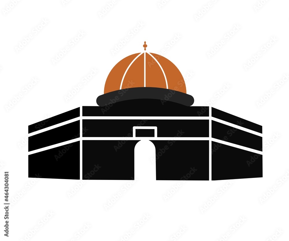 Aqsa mosque logo. Aqsa mosque icon. Al-Aqsa Mosque is one of the ...