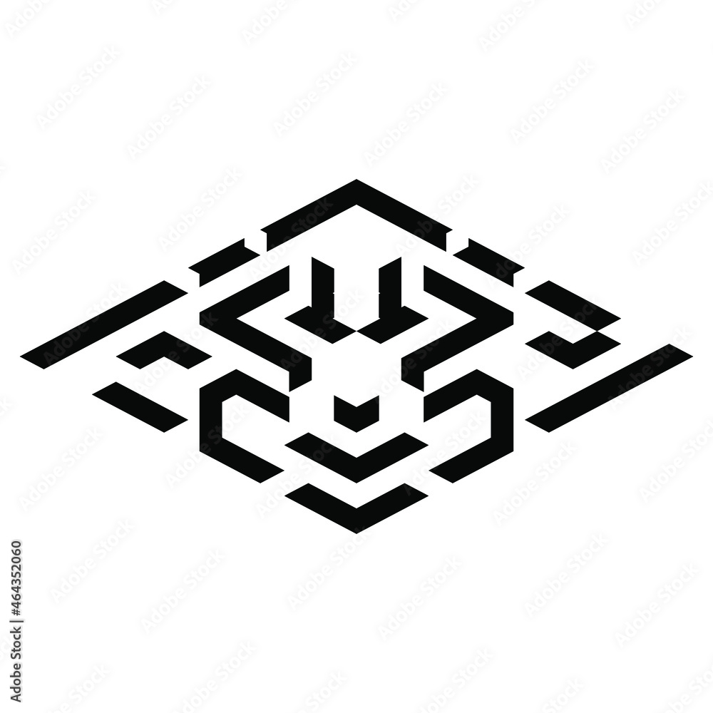 rhombus vector logo v1 Stock Vector | Adobe Stock