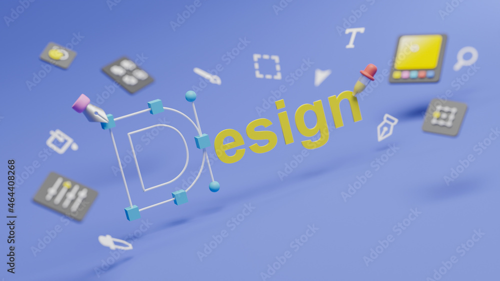 Graphic designer creative creator design logo artwork curve pen tool ...