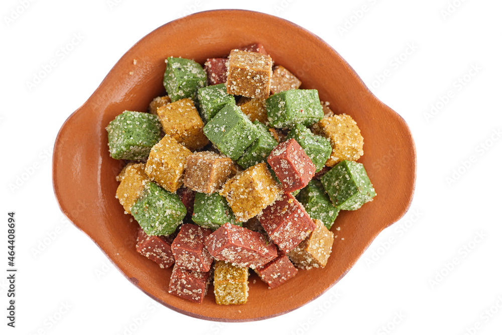 Stockfoto El ate es un dulce típico mexicano. Cuadritos de ate de ...