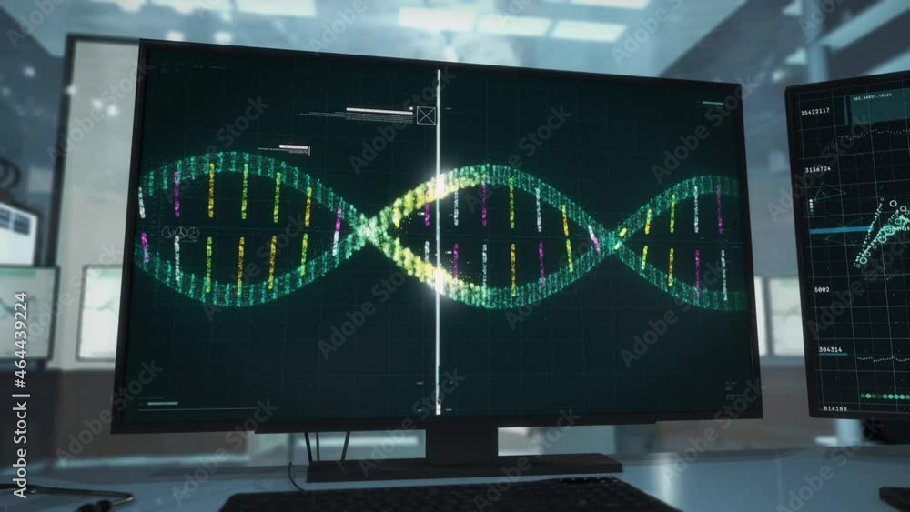 Molecular analysis of the DNA Helix atoms for Scientific Medical ...