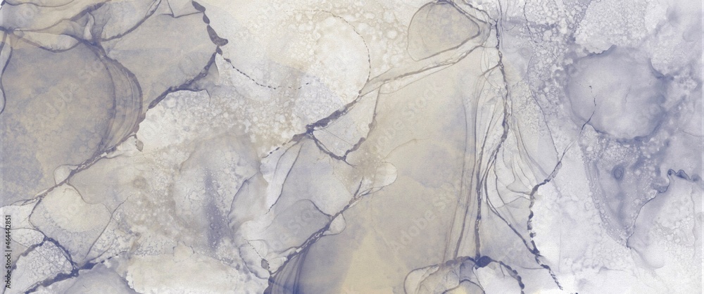 Soft and tender background made with alcohol ink technique, fluid art ...