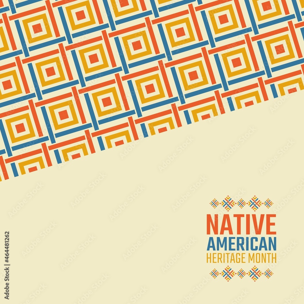 vector graphic of native american heritage month good for native ...