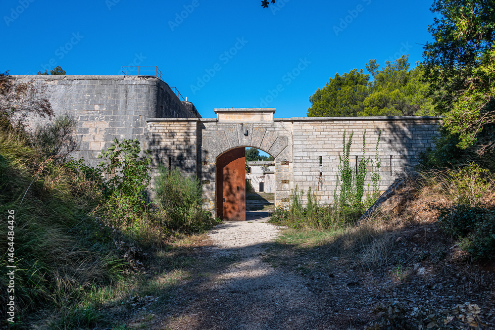Fort Benedetto, Part of the Barbariga Defence Groupin Istria. Forno ...