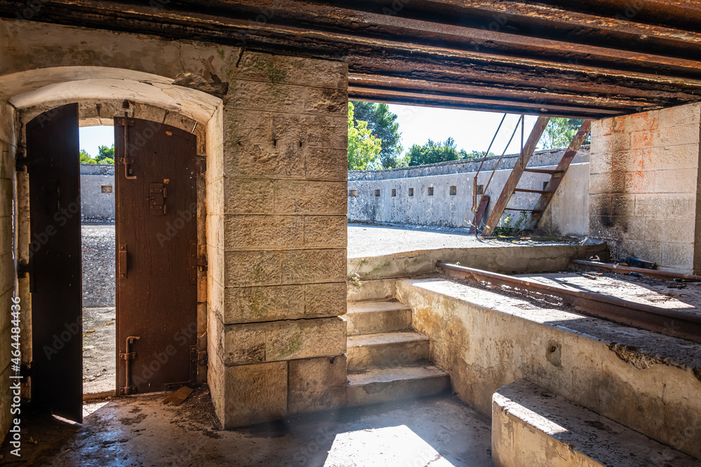 Fort Benedetto, Part of the Barbariga Defence Groupin Istria. Forno ...