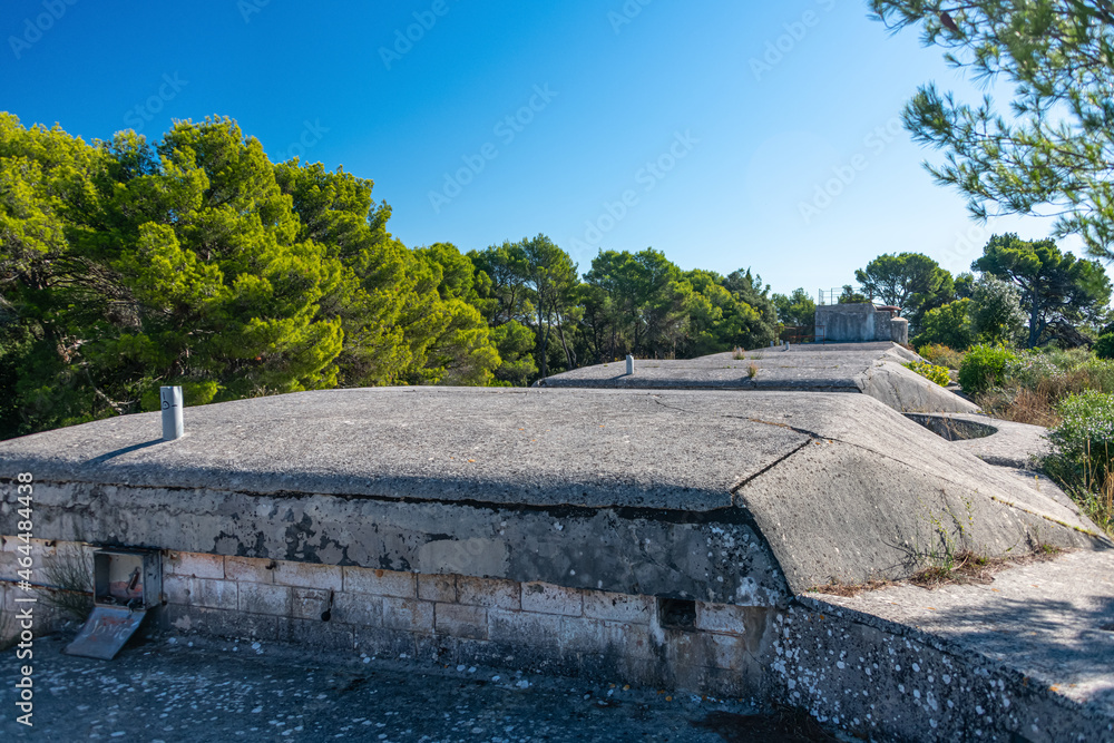 Fort Benedetto, Part of the Barbariga Defence Groupin Istria. Forno ...