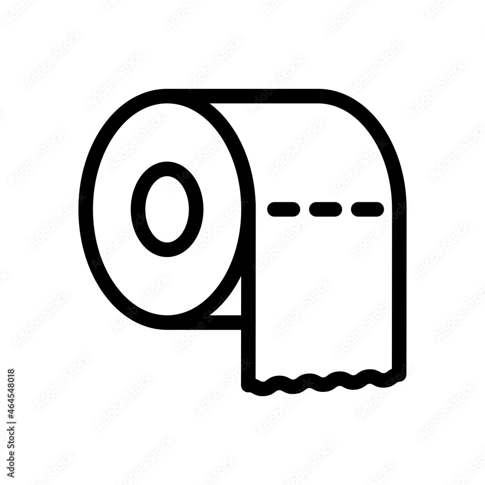 Tissue paper icon template editable. Tissue box symbol vector sign ...
