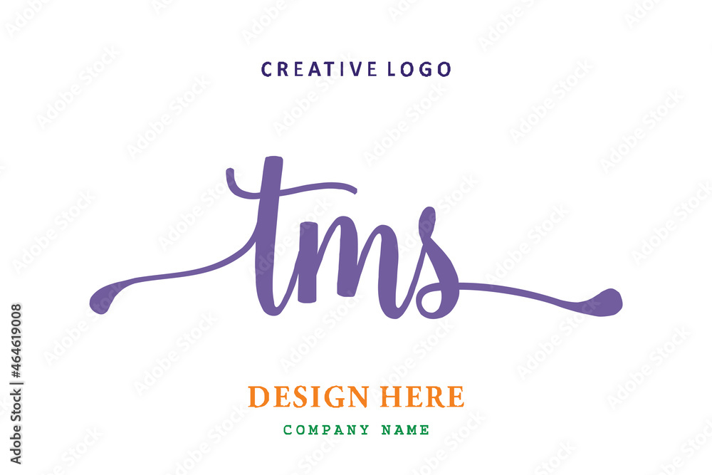 TMS lettering logo is simple, easy to understand and authoritative ...