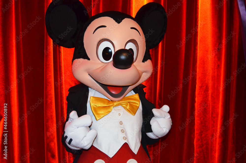 Paris - France, Circa June, 2013. Mickey Mouse making one of his poses ...