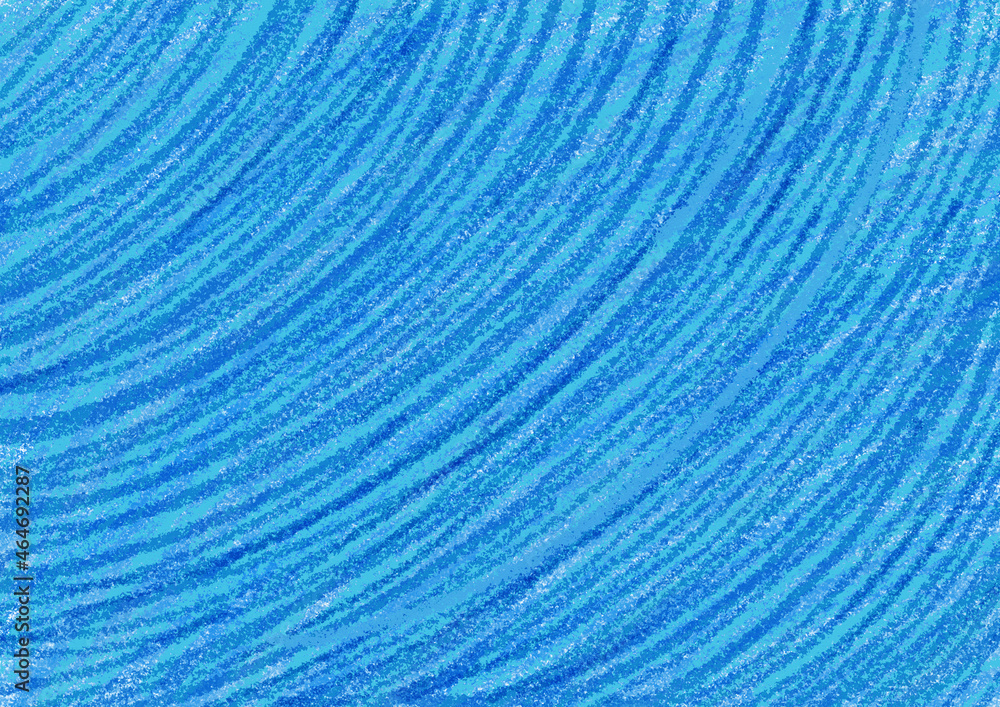 Crayon scribble drawing blue texture background, illustration Stock ...