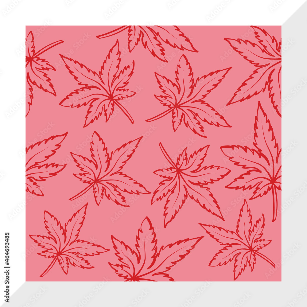 Leaves Pattern SVG Cut File | Leaf Pattern Svg | Seamless Pattern Svg ...