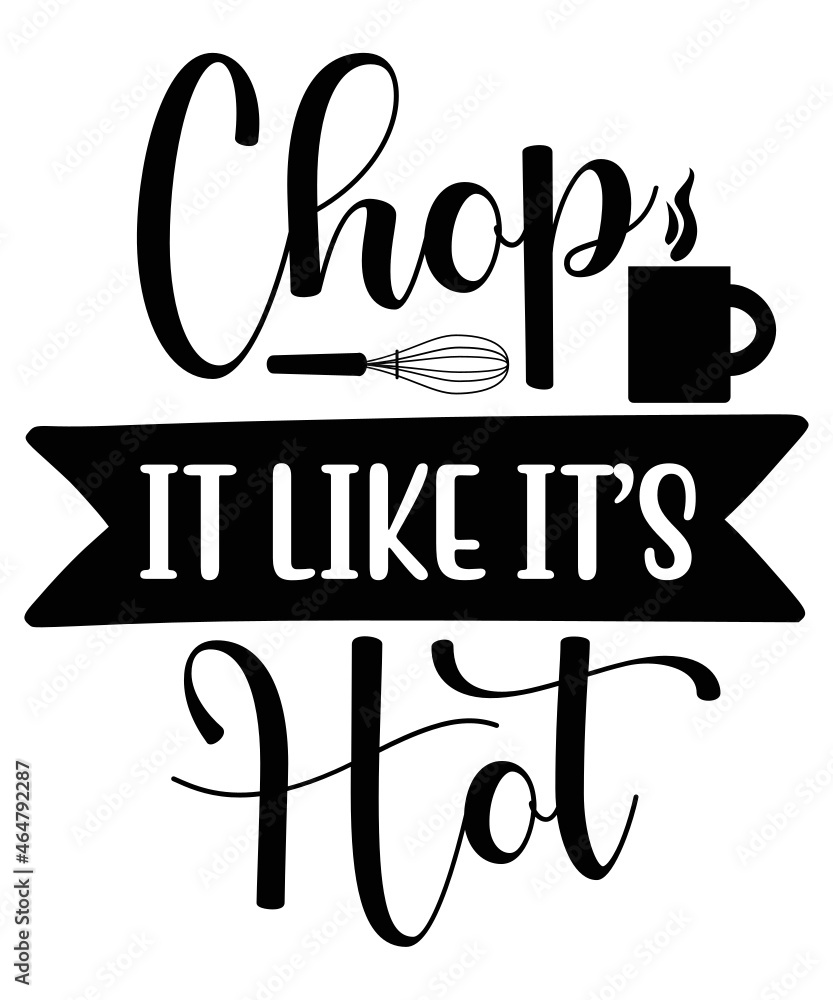 Kitchen SVG Bundle, baking svg, cooking svg, chef svg, hand lettered ...