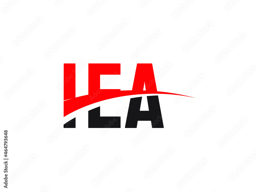 IEA Letter Initial Logo Design Vector Illustration Stock Vector | Adobe ...