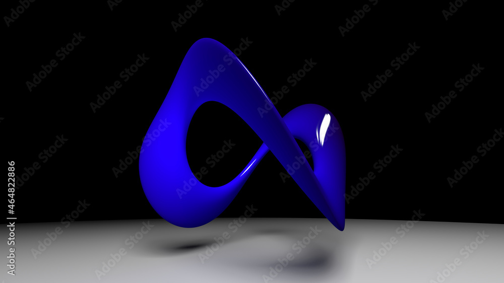 abstract line 3d shape , background illustration indeterminate shape ...