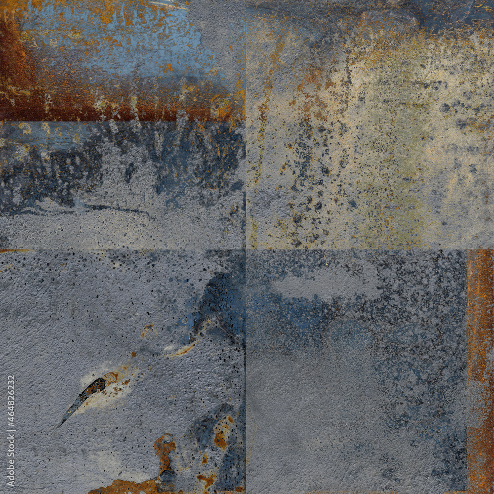 rusty metallic marble of cement texture background with golden streaks ...