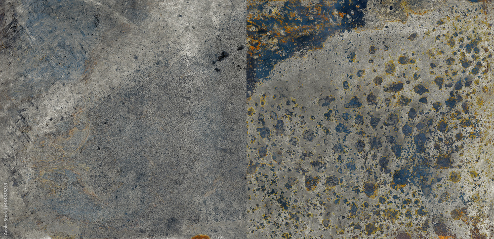 rusty metallic marble of cement texture background with golden streaks ...