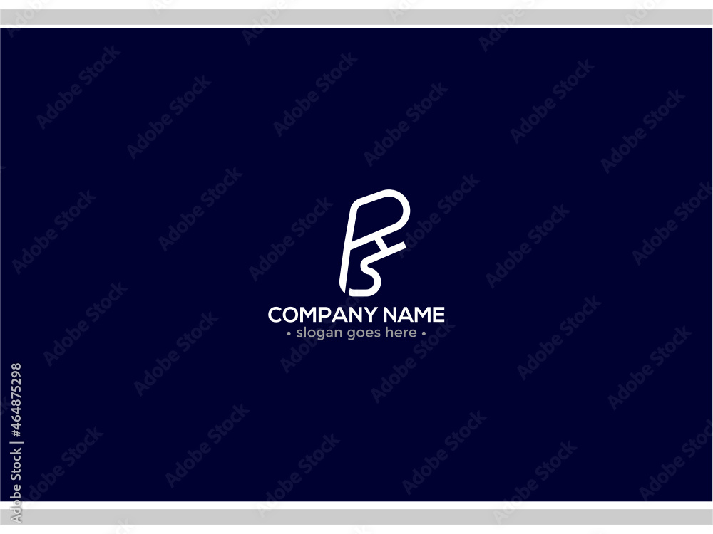 PHS logo design collection for branding or company. coporate identity ...