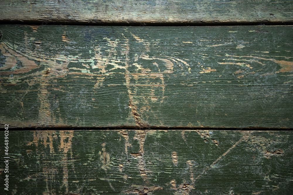 The green texture of a wooden military box. Army background. A green ...