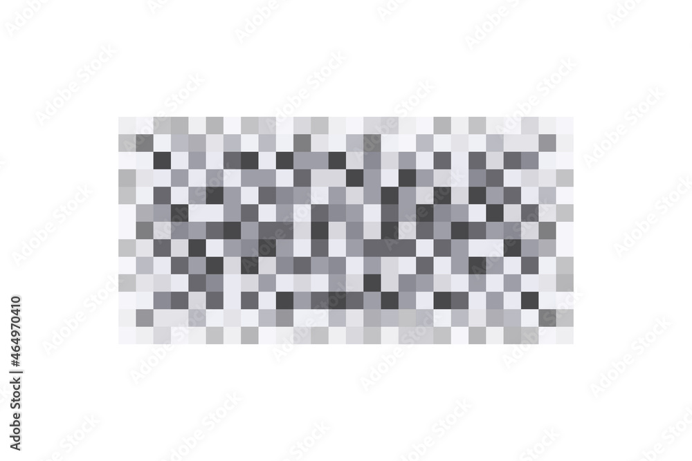 Censor blur effect texture for face or nude skin. Blurry pixel ...
